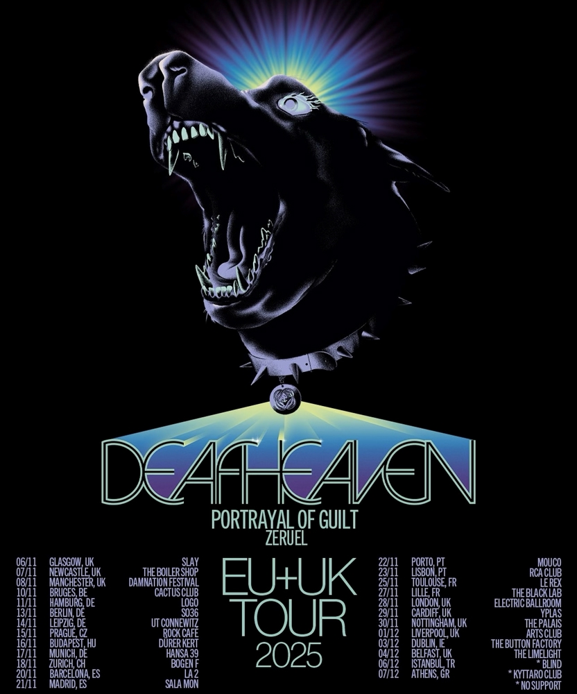 Deafheaven - EU & UK Tour 2025 - 07 November 2025 - Boiler Shop - Event/Gig details & tickets ...