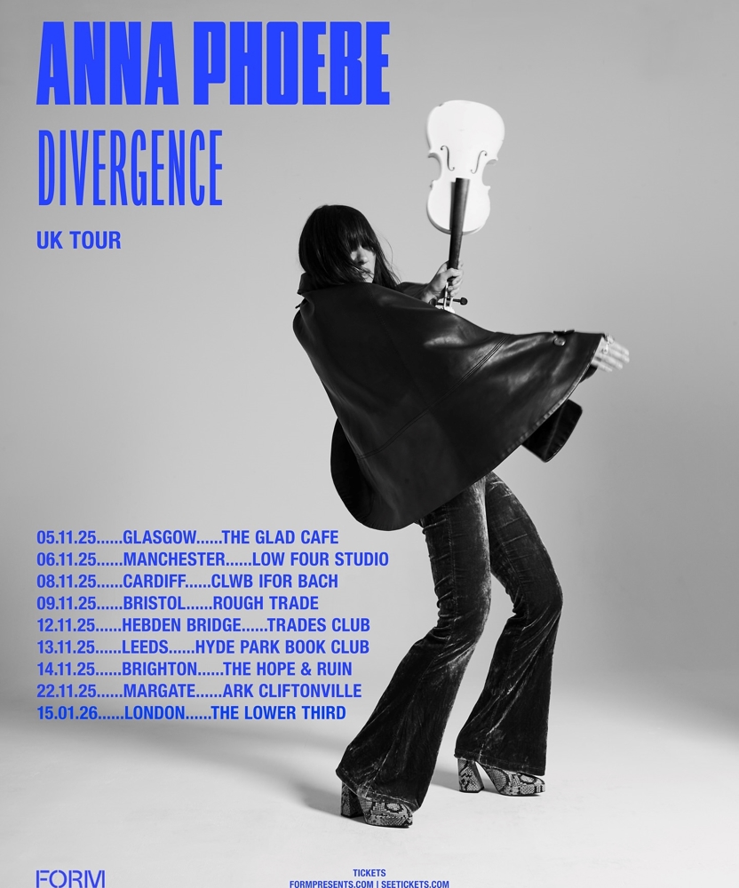 Anna Phoebe - Divergence UK Tour - 14 November 2025 - The Hope & Ruin ...