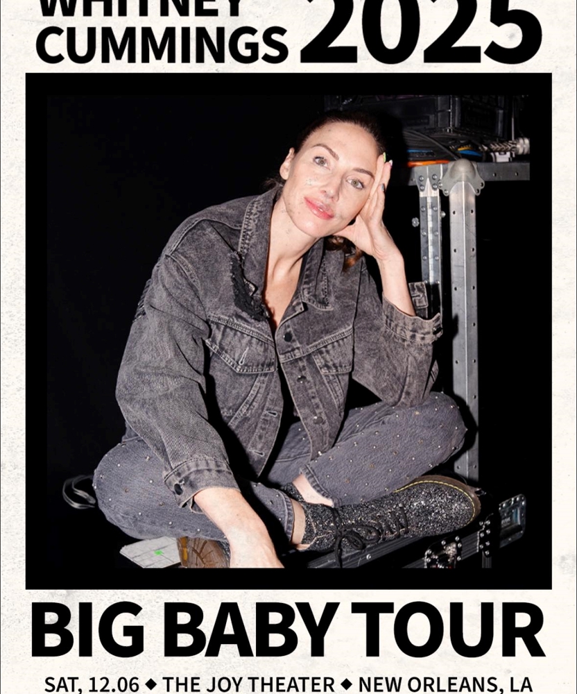 Whitney Cummings - Big Baby Tour 2025 - 06 December 2025 - The Joy Theater - Event/Gig details ...