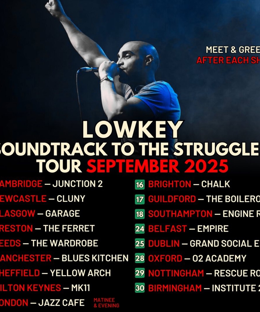 Lowkey - Soundtrack To The Struggle 3 Tour September 2025 - 07 ...