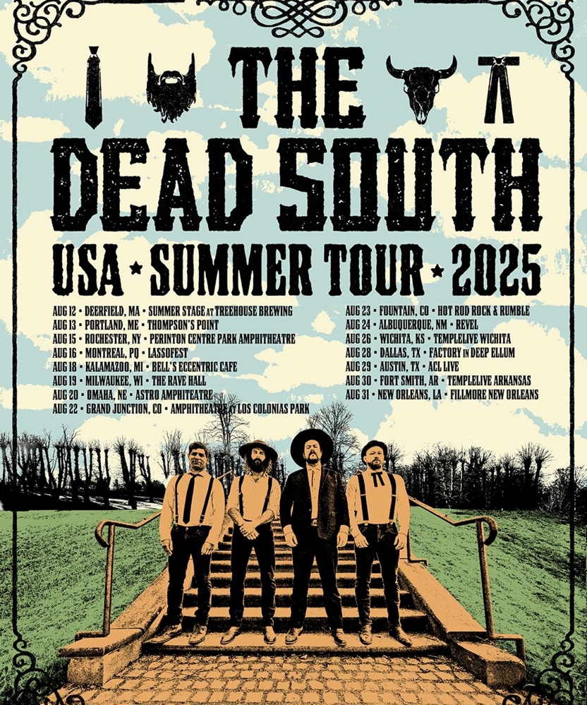 The Dead South - USA Summer Tour 2025 - 12 August 2025 - Tree House ...