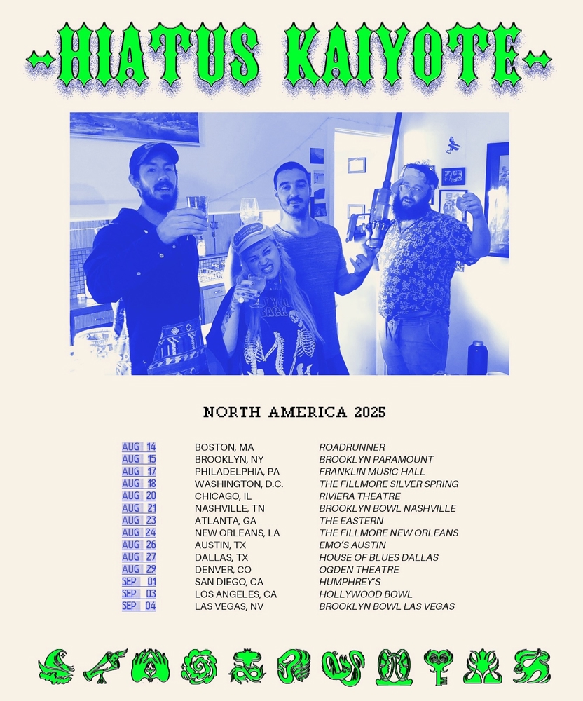 Hiatus Kaiyote - North America 2025 - 04 September 2025 - Brooklyn Bowl ...