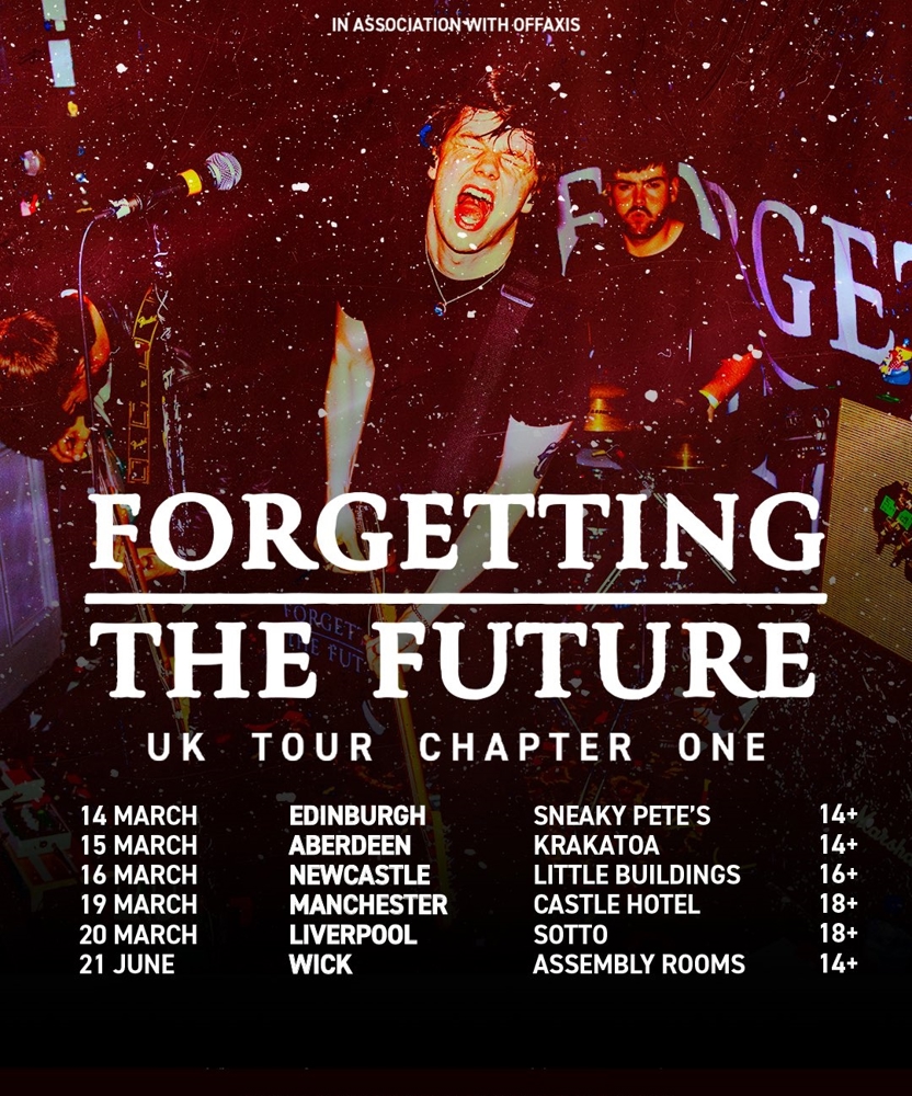 Forgetting The Future - UK Tour 2025 - 21 March 2025 - 229 - Event/Gig details & tickets | Gigseekr
