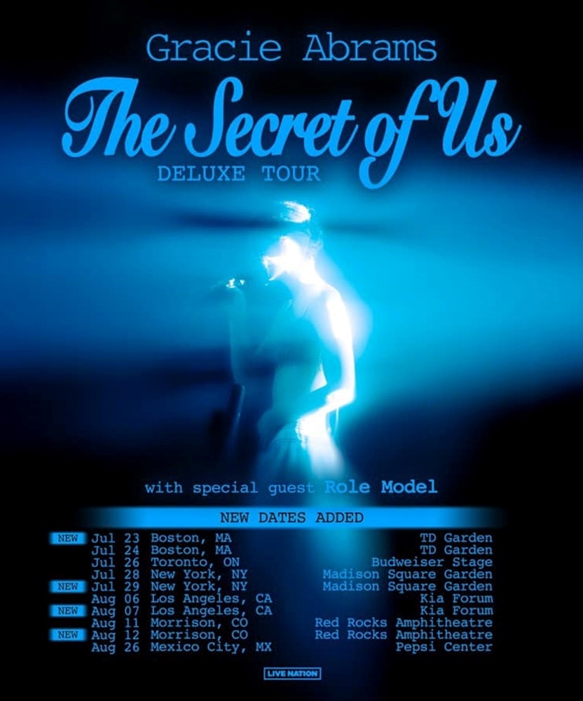 Gracie Abrams - The Secret of Us Deluxe Tour - 06 August 2025 - Kia ...