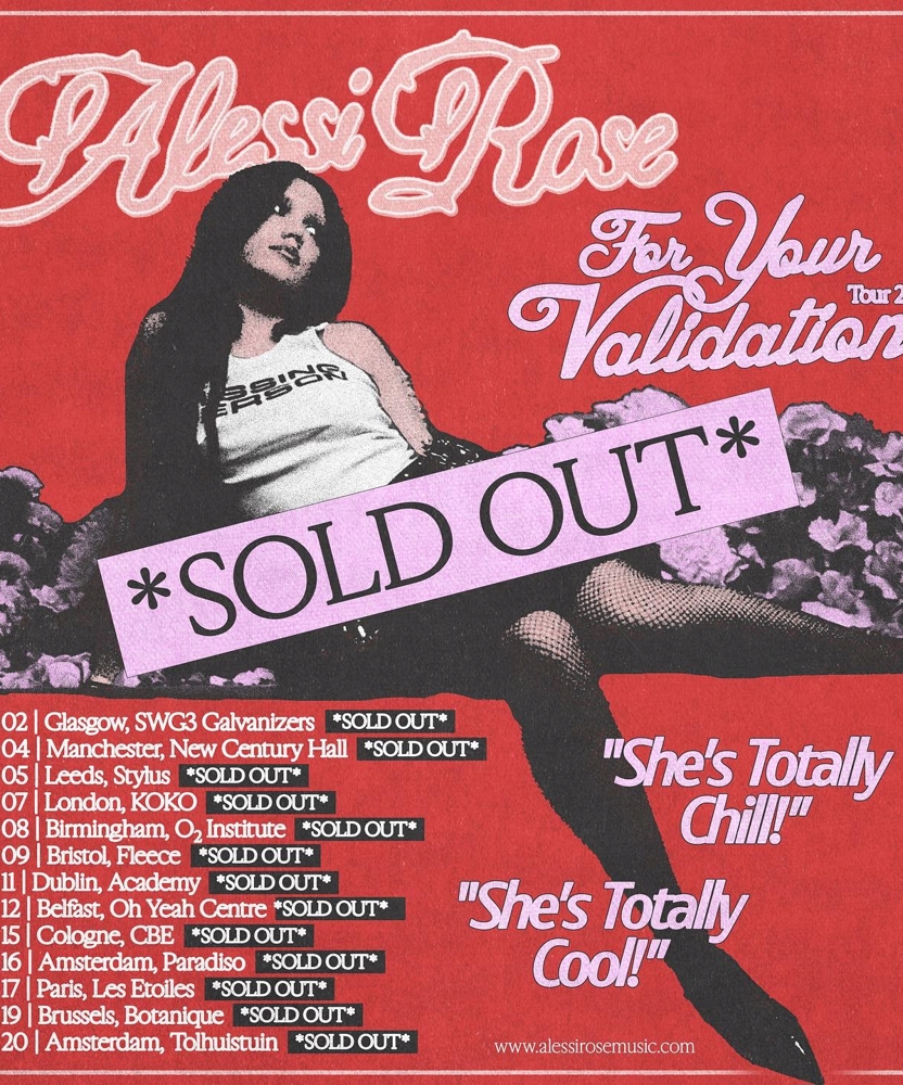 Alessi Rose - For Your Validation Tour 2025 - 07 April 2025 - KOKO - Event/Gig details & tickets ...
