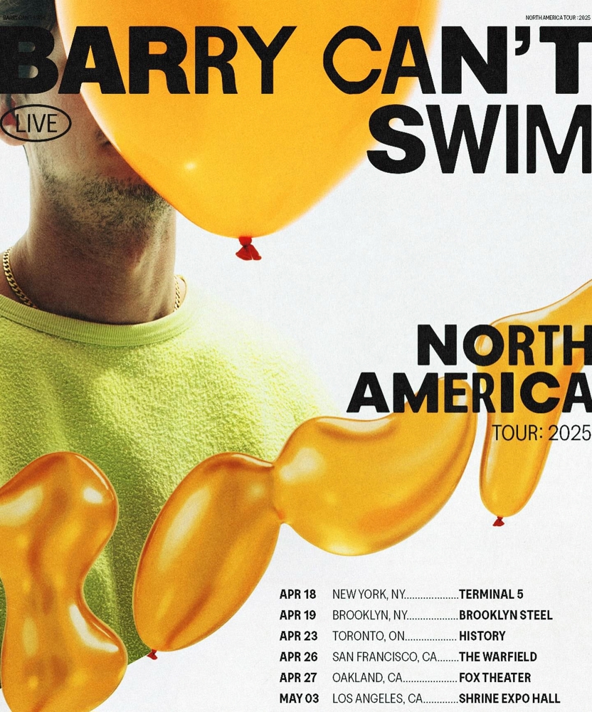 Barry Can't Swim - North America Tour 2025 - 03 May 2025 - Shrine ...