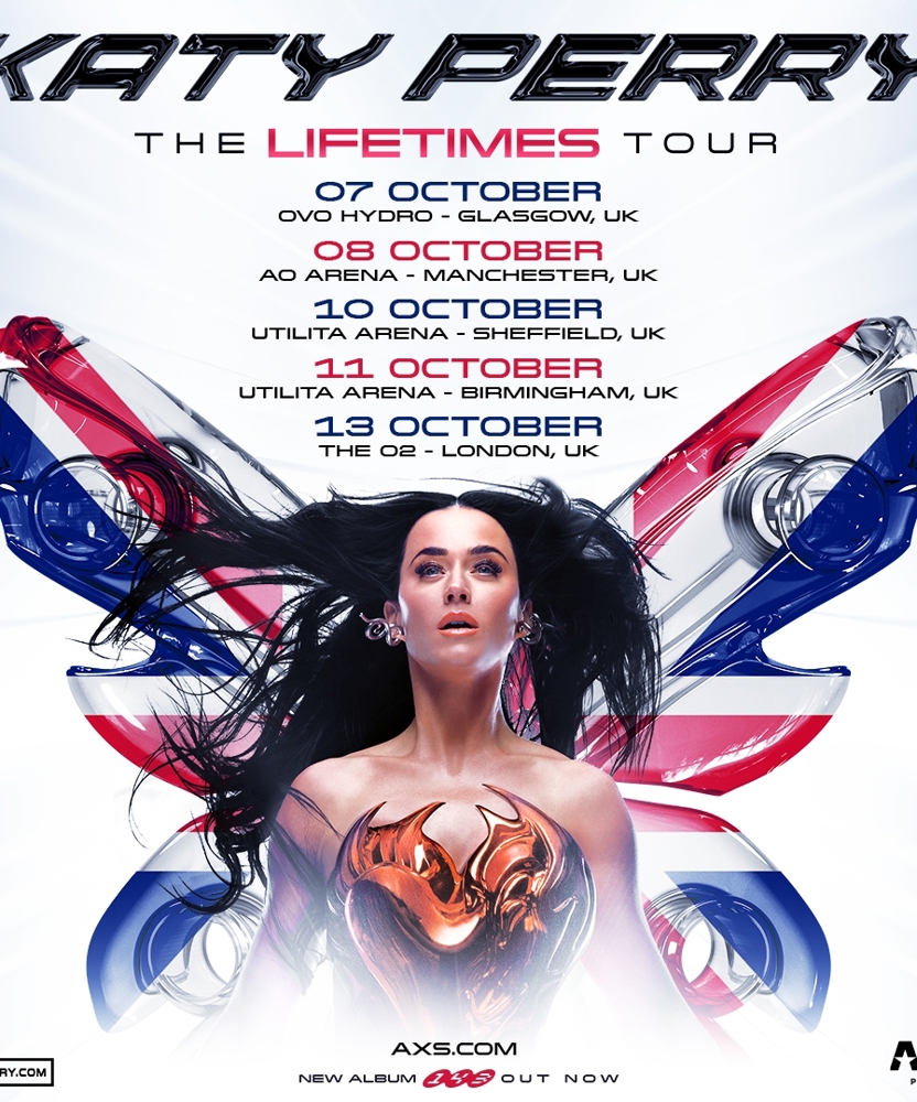Katy Perry - The Lifetimes Tour - 13 October 2025 - The O2 - Event/Gig ...
