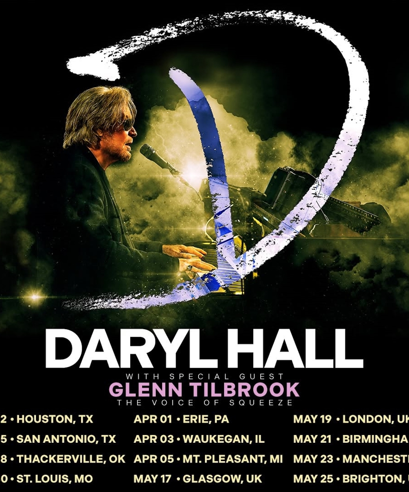 Daryl Hall - Tour 2025 - 23 May 2025 - O2 Apollo - Event/Gig details ...