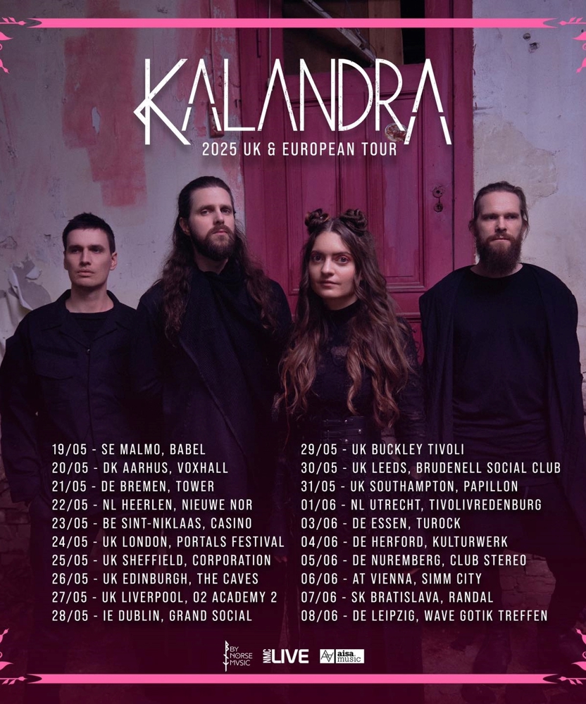 Kalandra - 2025 UK & European Tour - 30 May 2025 - Brudenell Social ...