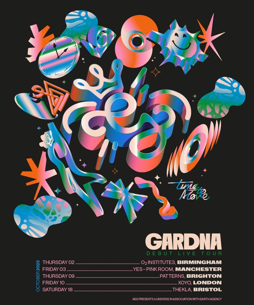 Gardna - Debut Live Tour - 18 October 2025 - Thekla - Event/Gig details ...