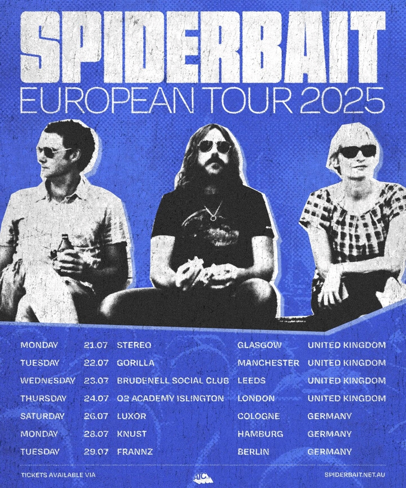 Spiderbait - European Tour 2025 - 28 July 2025 - Knust - Event/Gig ...