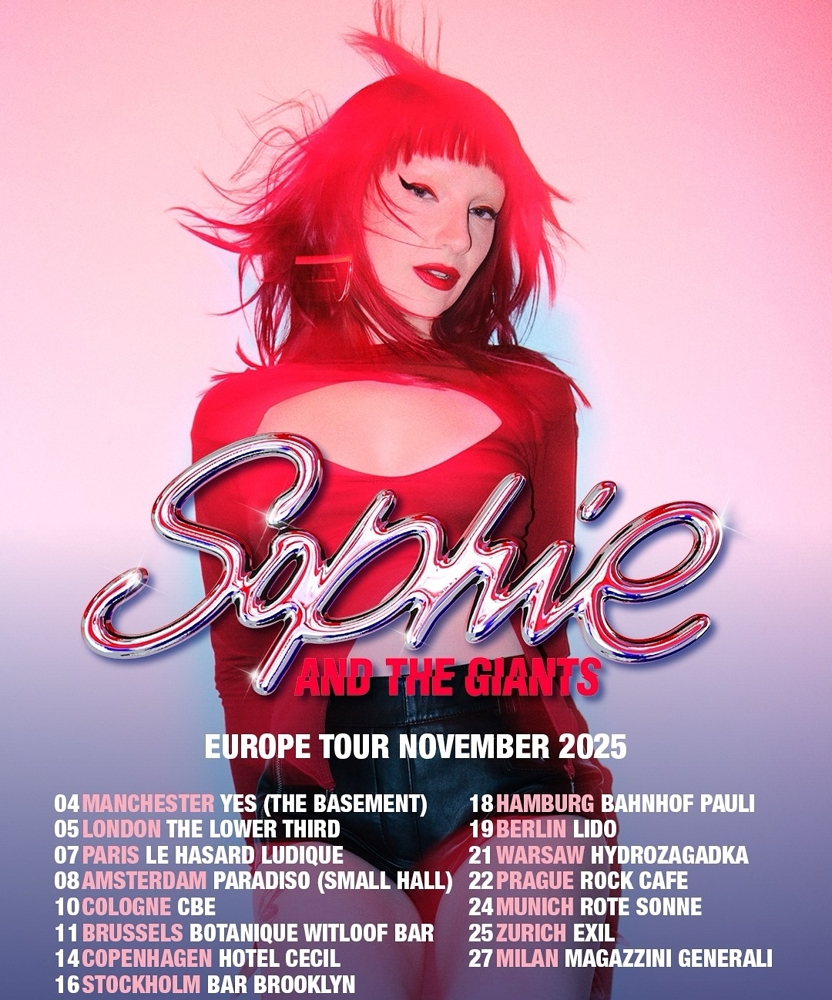 Sophie and The Giants - Europe Tour November 2025 - 24 November 2025 - Rote Sonne - Event/Gig ...