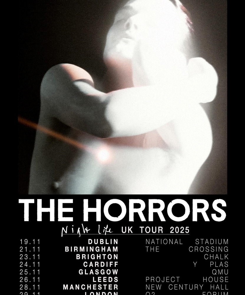 The Horrors - Night Life Tour 2025 - 24 November 2025 - Y Plas - Event ...
