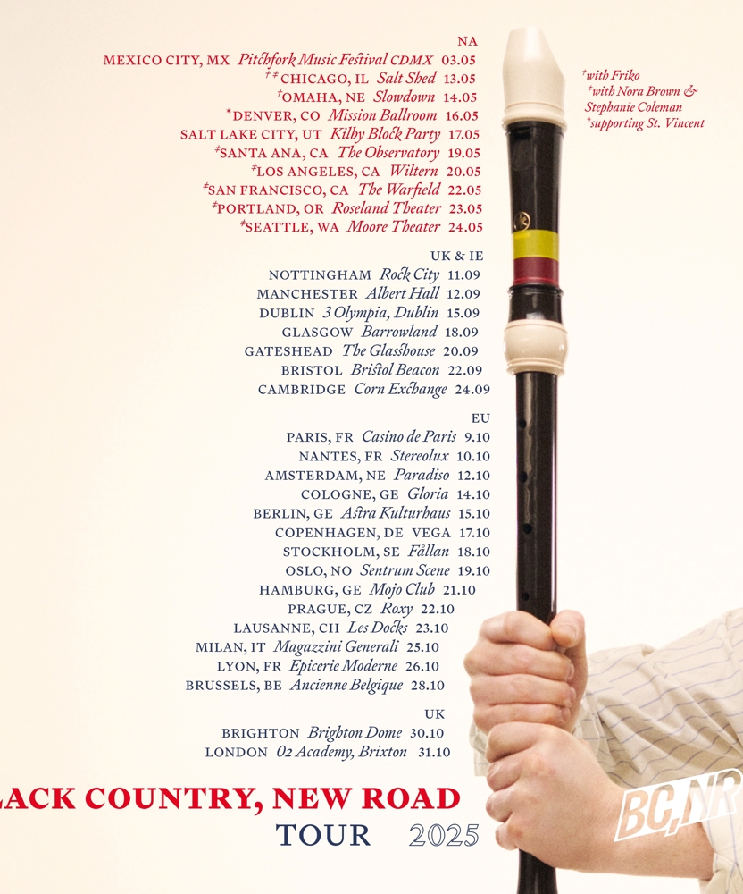 Black Country, New Road - Tour 2025 - 12 September 2025 - Albert Hall ...