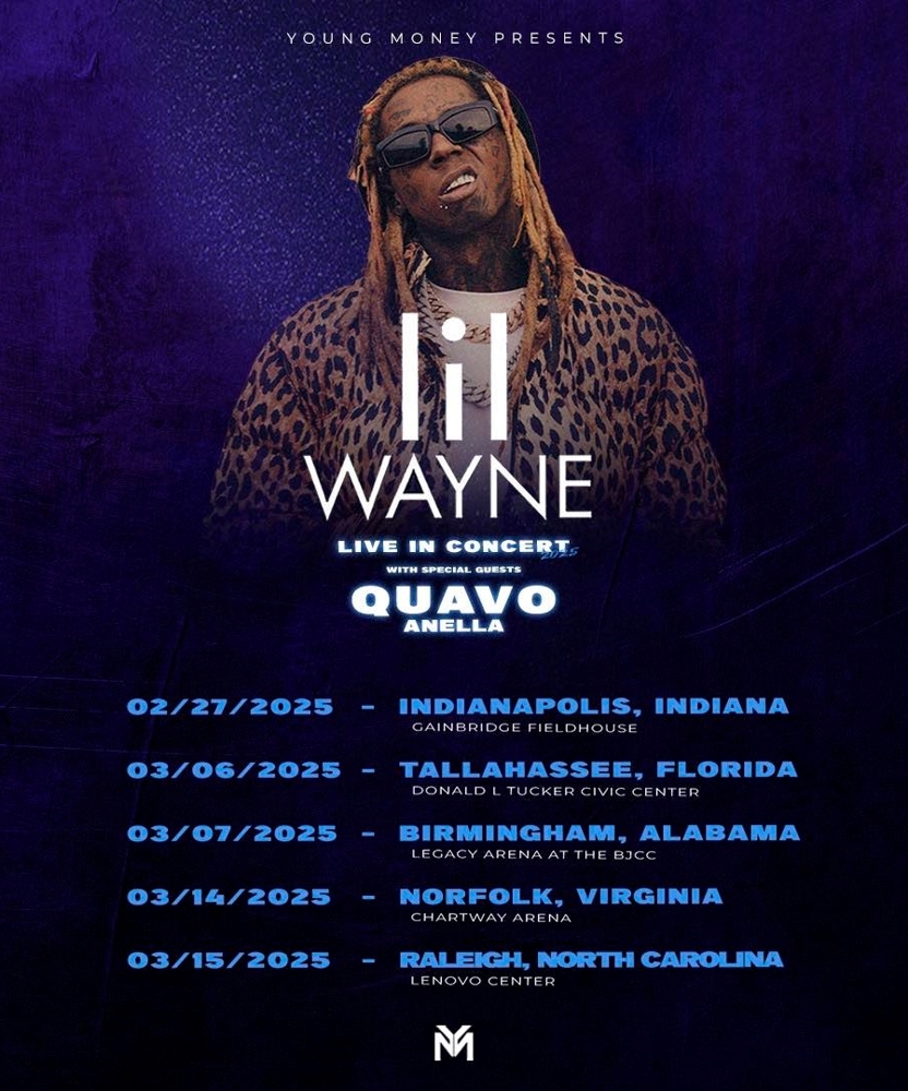 Lil Wayne - Live In Concert 2025 - 15 March 2025 - Lenovo Center ...