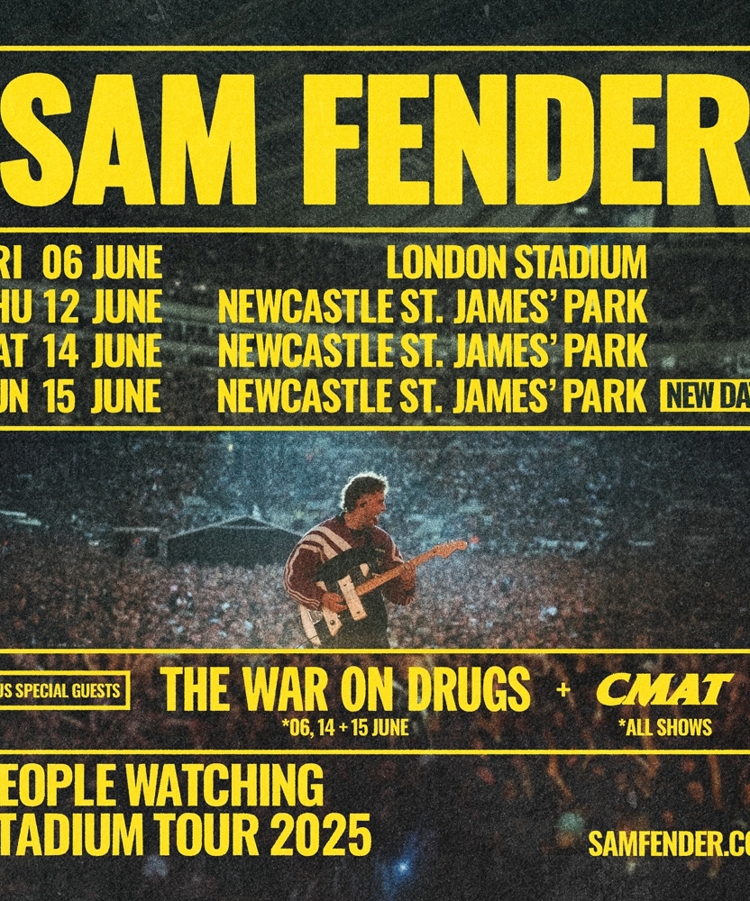 Sam Fender - People Watching Stadium Tour 2025 - 06 June 2025 - London ...