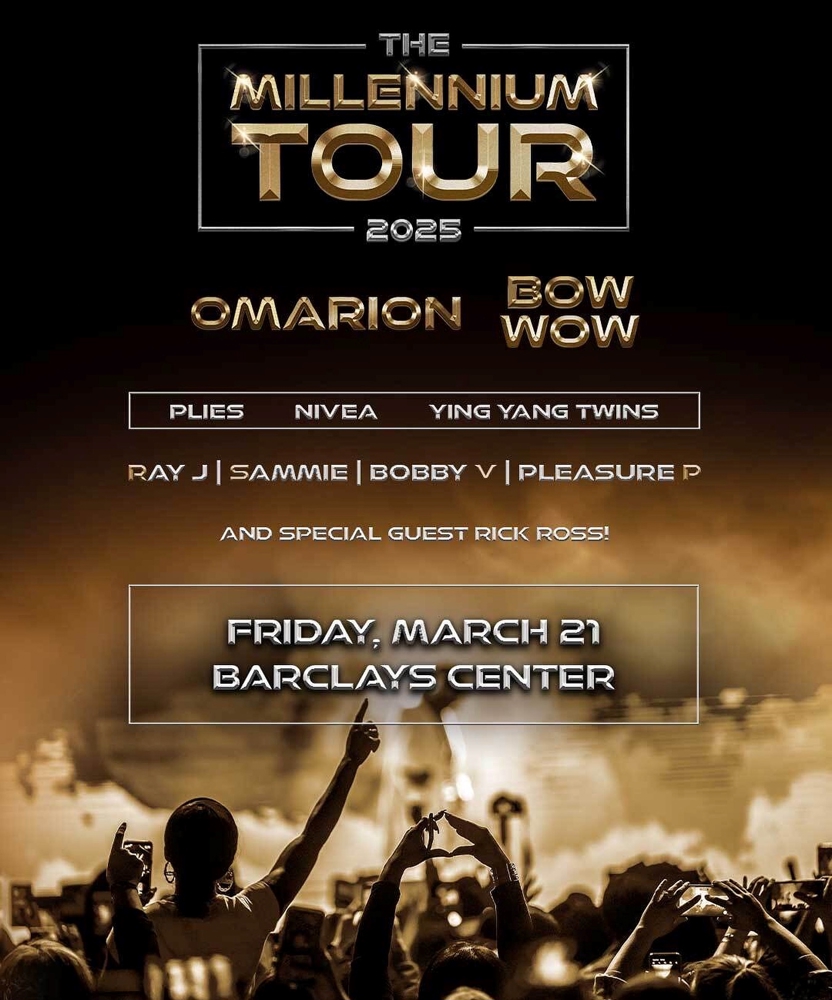 The Millennium Tour 2025 - 21 March 2025 - Barclays Center - Event/Gig ...