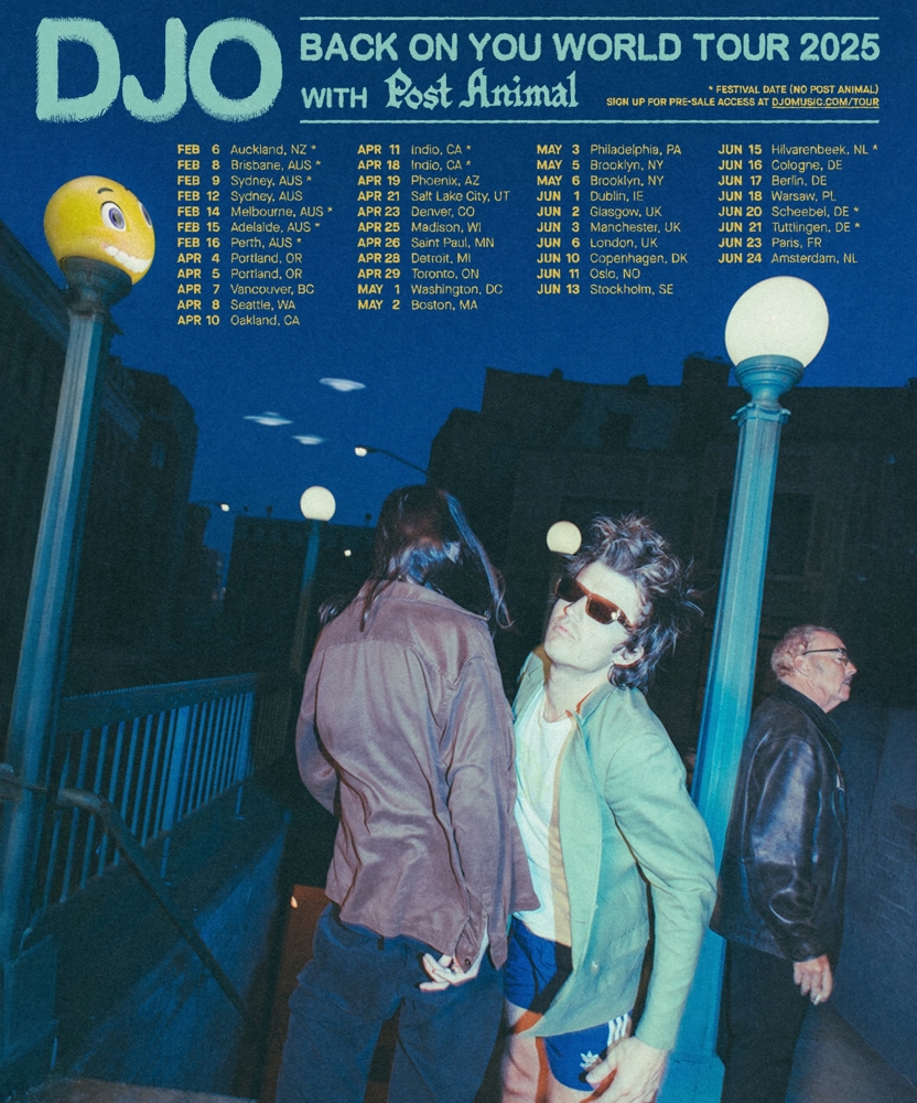 Djo - Back On You World Tour 2025 - 10 June 2025 - Poolen - Event/Gig ...