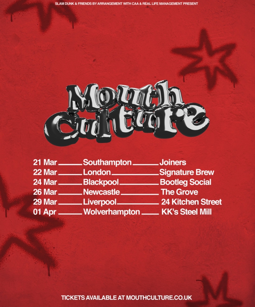 Mouth Culture - 2025 UK Tour - 29 March 2025 - 24 Kitchen Street ...