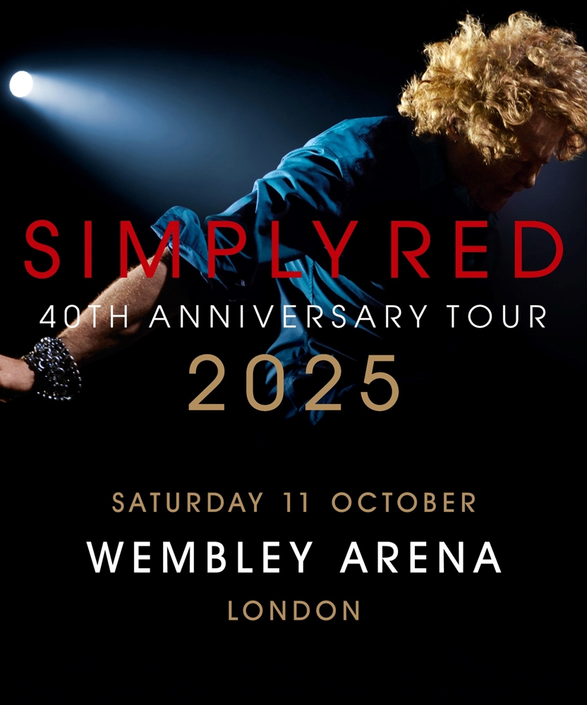 Simply Red - 40th Anniversary Tour - 11 October 2025 - OVO Arena ...