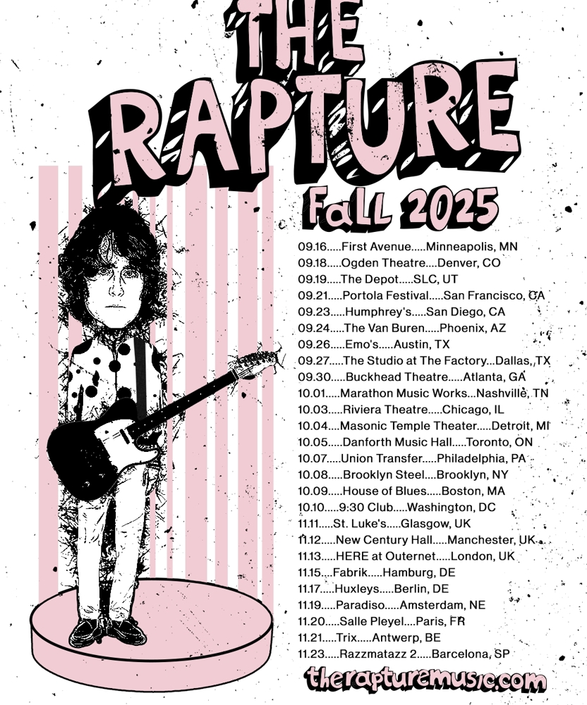 The Rapture - Fall 2025 - 01 October 2025 - Marathon Music Works ...