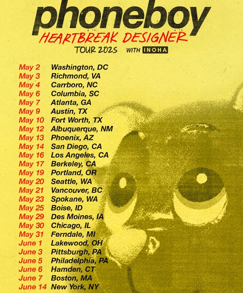 Phoneboy - Heartbreak Designer Tour 2025 - 29 May 2025 - xBk Live ...