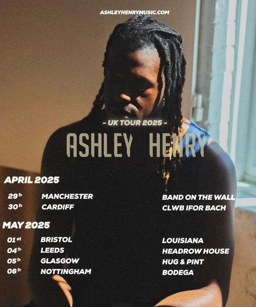 Ashley Henry - UK Tour 2025 - 02 December 2025 - The Bodega - Event/Gig ...
