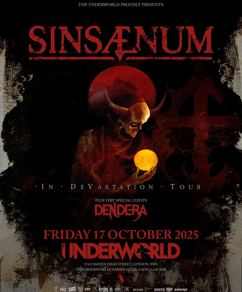 Sinsaenum - In Devastation Tour - 17 October 2025 - The Underworld ...