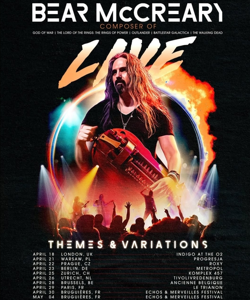 Bear McCreary - Themes & Variations Tour 2025 - 29 April 2025 - Le ...