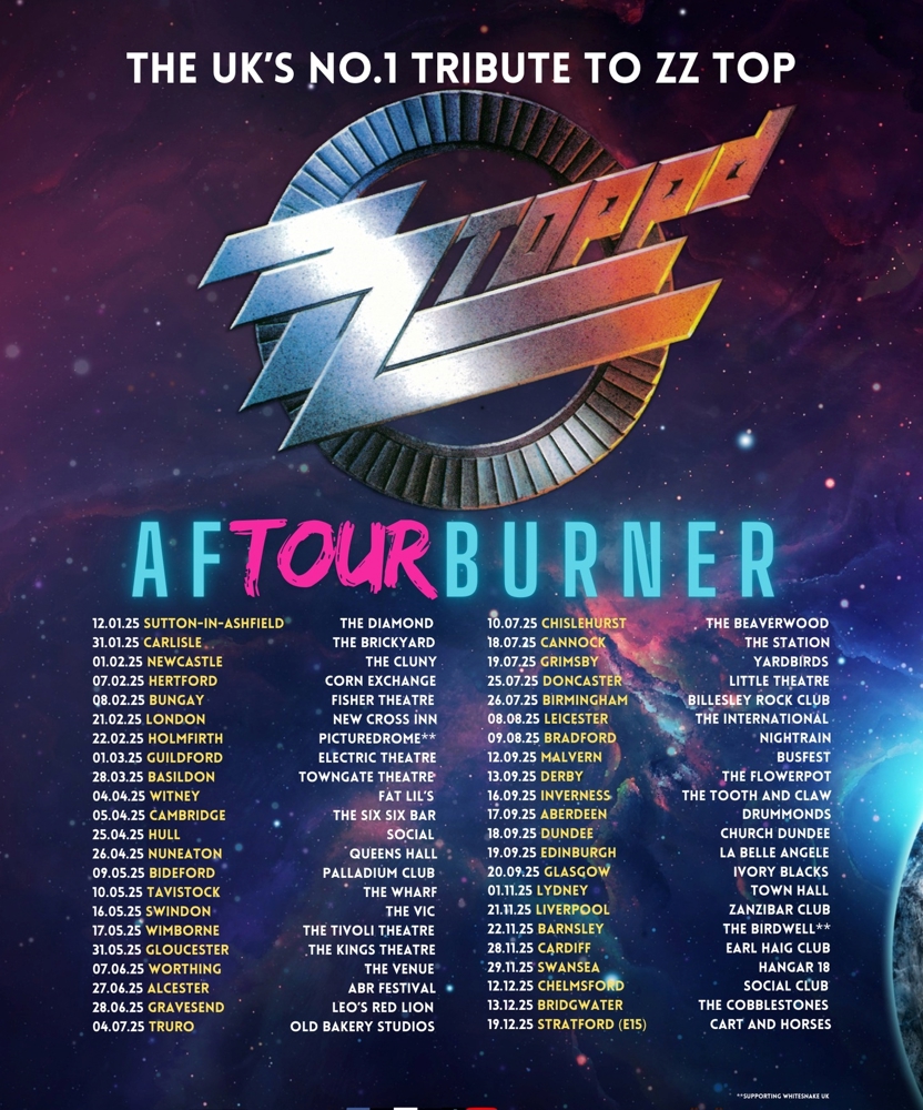 ZZ TOPPD - Aftourburner 2025 - 19 July 2025 - Yardbirds - Event/Gig details & tickets | Gigseekr