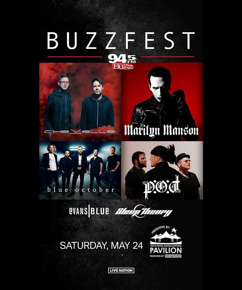 Buzzfest 2025 - 24 May 2025 - Cynthia Woods Mitchell Pavilion - Event/Gig details & tickets ...