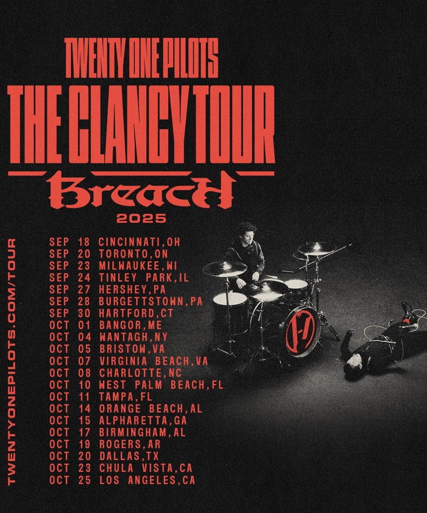 twenty one pilots - The Clancy Tour: Breach 2025 - 27 September 2025 - Hersheypark Stadium ...