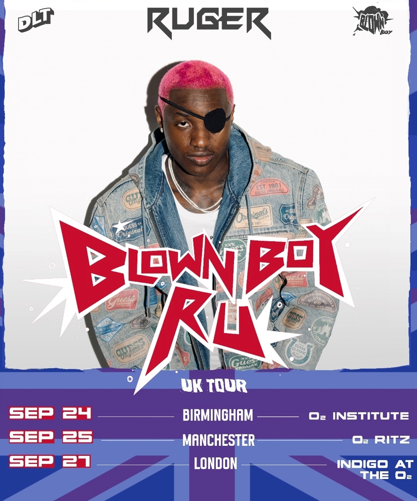 Ruger - BlownBoy Ru Tour - 27 September 2025 - indigo at The O2 - Event ...