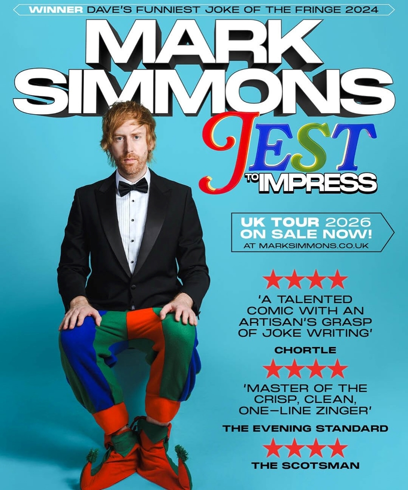 Mark Simmons - Jest To Impress - 31 January 2026 - Warwick Arts Centre ...