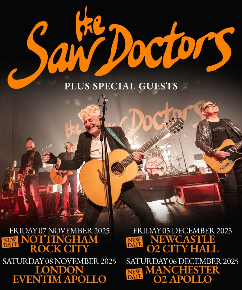 The Saw Doctors - 06 December 2025 - O2 Apollo - Event/Gig details ...