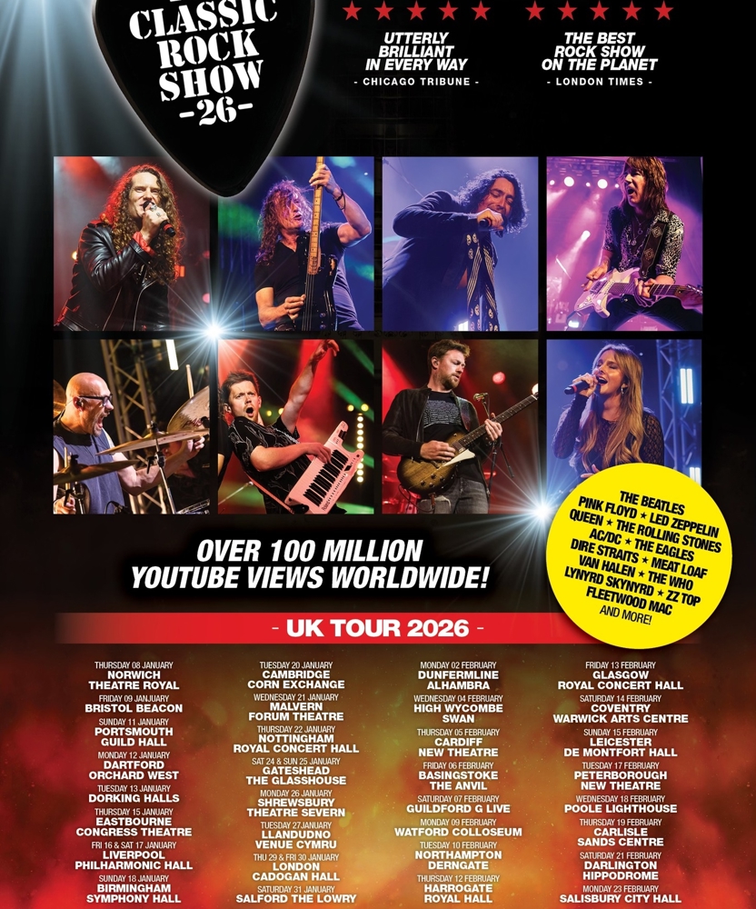 The Classic Rock Show - 2026 UK Tour - 18 January 2026 - Symphony Hall ...