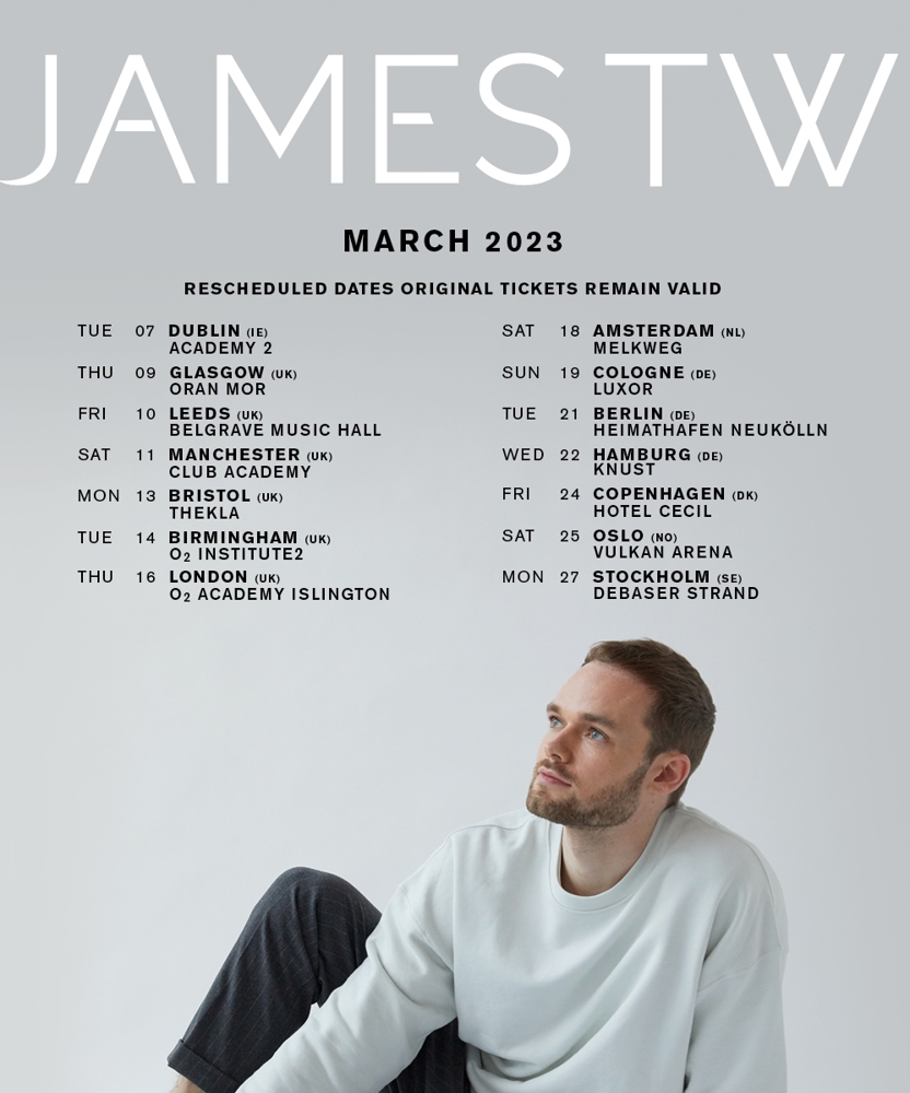James TW - March 2023 - 16 March 2023 - O2 Academy Islington - Event ...