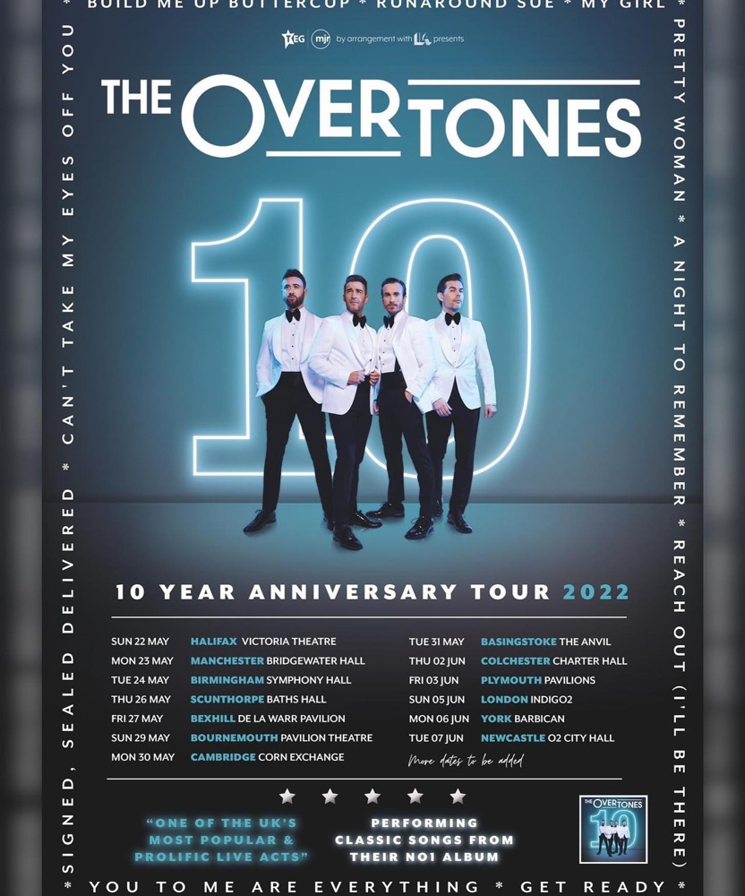 The Overtones - 10 Year Anniversary Tour 2022 - Part 1 - 03 June 2022 ...