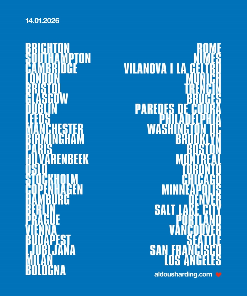 Aldous Harding - 2026 Tour - 08 June 2026 - Albert Hall Manchester ...