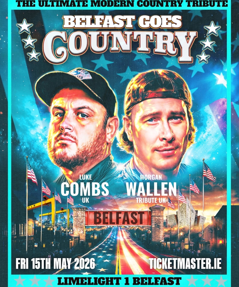 Luke Combs UK & Morgan Wallen Tribute UK - Belfast Goes Country - 15 ...