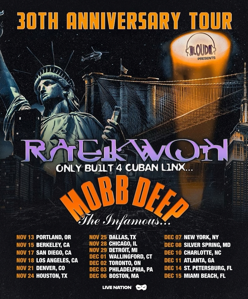 Raekwon & Mobb Deep - 30th Anniversary Tour - 07 December 2025 ...