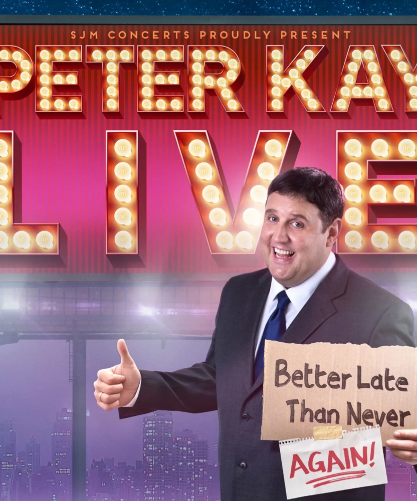 Peter Kay - Live UK Tour - 04 April 2026 - OVO Hydro - Event/Gig ...