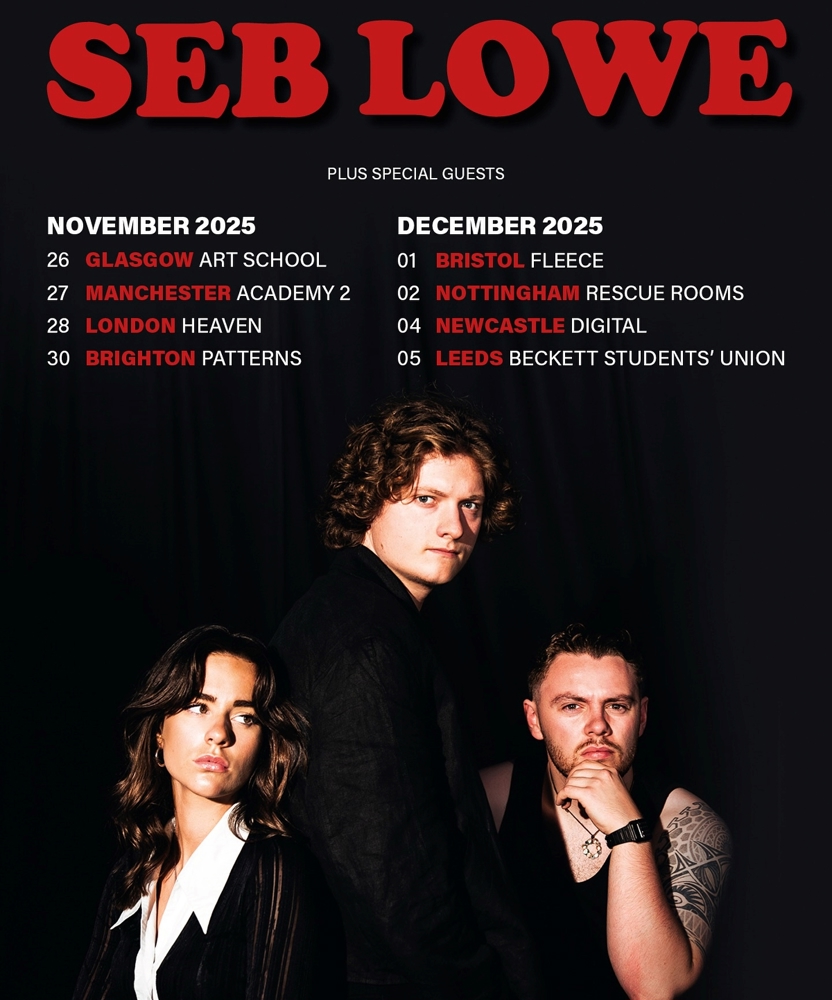 Seb Lowe - 2025 UK Tour - 27 November 2025 - Manchester Academy 2 ...