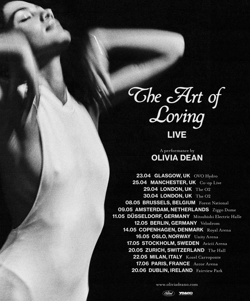 Olivia Dean - The Art Of Loving Tour - 23 April 2026 - OVO Hydro - Event/Gig details & tickets ...
