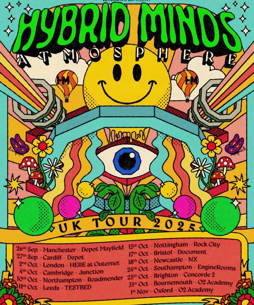 Hybrid Minds - Atmosphere UK Tour 2025 - 25 October 2025 - Concorde 2 - Event/Gig details ...