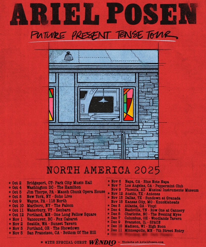 Ariel Posen - Future Present Tense Tour - 12 November 2025 - Antone's ...