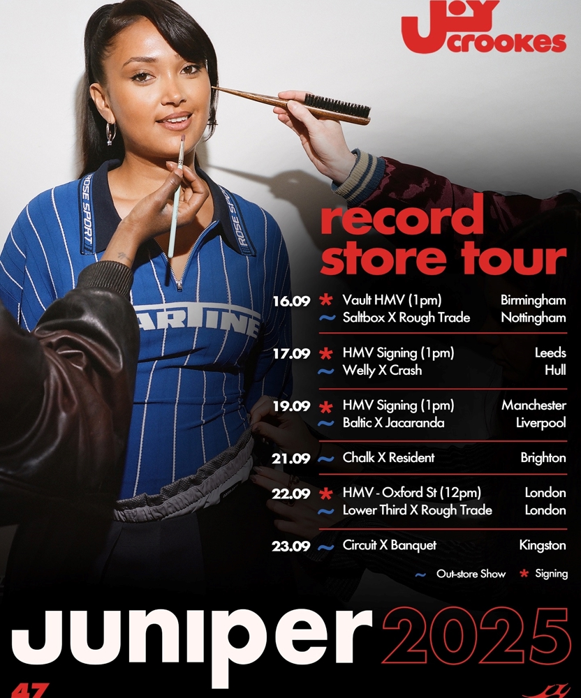 Joy Crookes - Record Store Tour - 21 September 2025 - CHALK - Event/Gig ...
