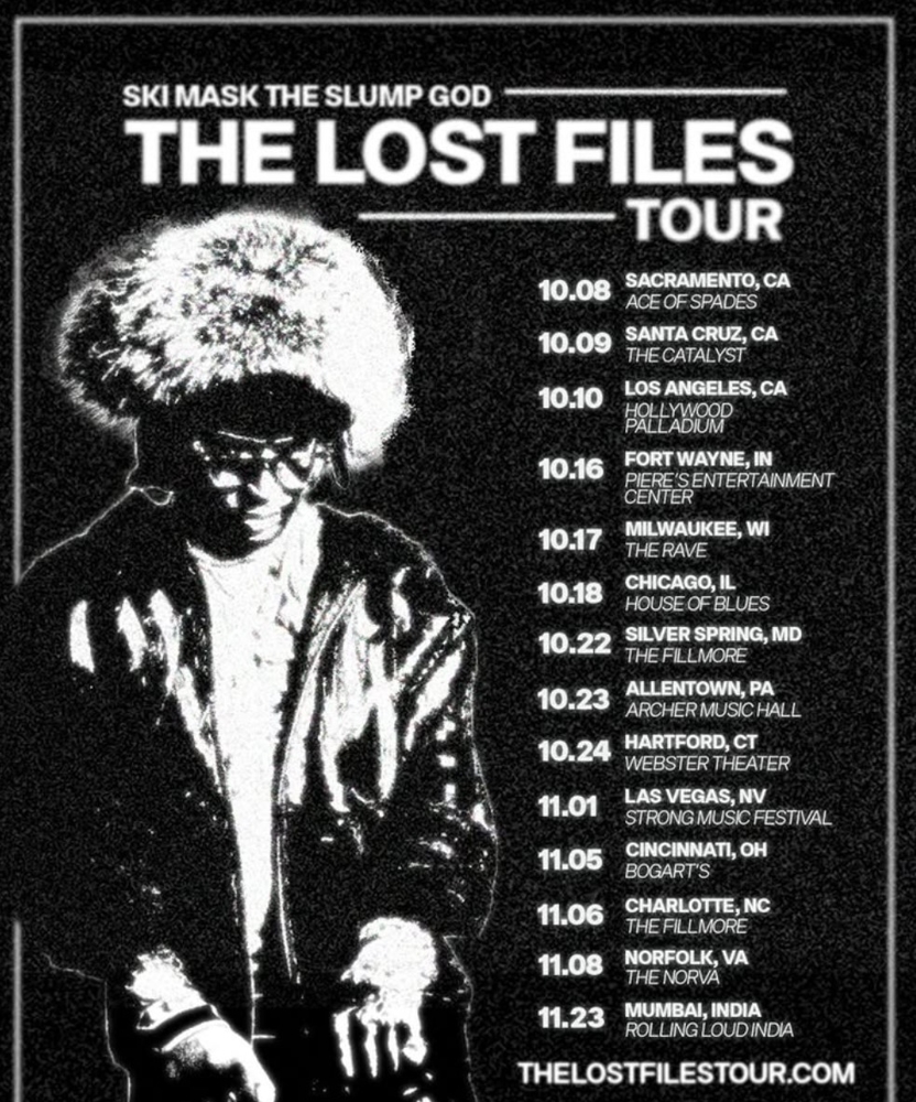 Ski Mask The Slump God - The Lost Files Tour - 18 October 2025 - House ...