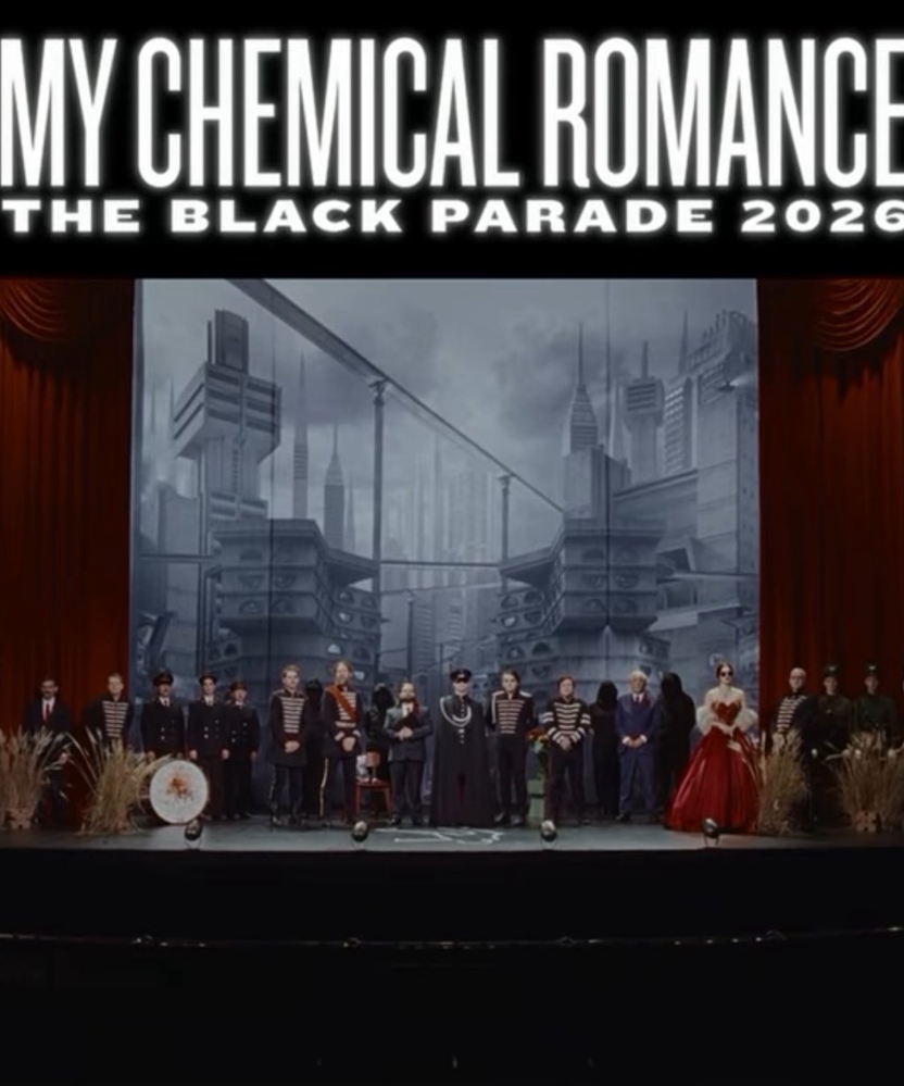 My Chemical Romance - Long Live The Black Parade UK 2026 - 30 June 2026 ...