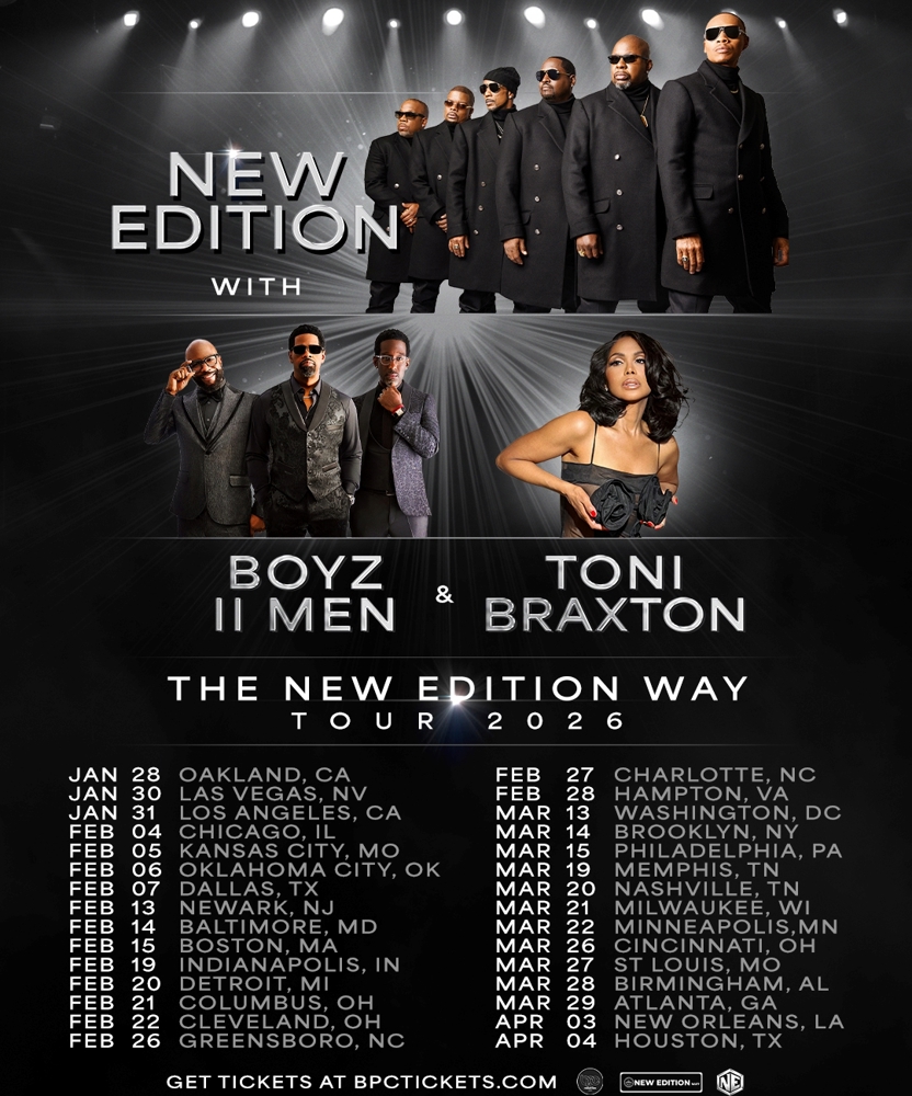 New Edition - The New Edition Way Tour 2026 - 21 February 2026 - Value ...